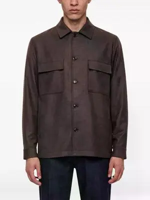 BRIGLIA 1949 Button-up Pocket-detail Jacket