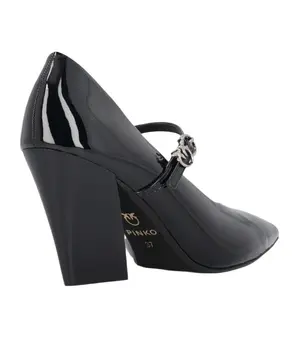 Pinko 80mm Pointed-toe Buckle Pumps