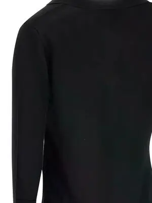 Iceberg Logo Embroidered V-neck Sweater