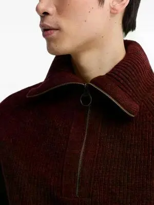 Barbour Riggbay Wool Half-zip Sweater