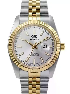 RICHELIEU SWISS Automatic Movement Two-tone Watch