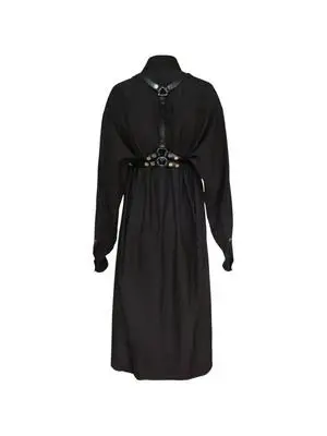 Junya Watanabe Harness-detail Long-sleeve Midi Dress