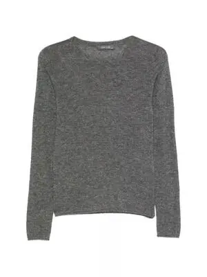 PHILO-SOFIE Fine-knit Top - Grey