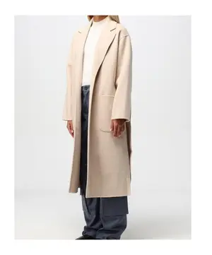 Woolrich Belted Wool Coat
