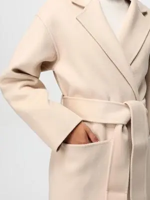 Woolrich Belted Wool Coat