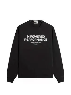 Kith X Bmw M Quote Long-sleeve Sweatshirt - Black