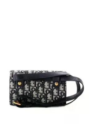 Dior Saddle Rectangular Oblique Canvas Belt Bag