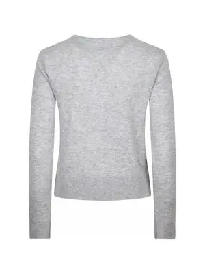 FORTE_FORTE Button-up Knitted Cardigan - Grey