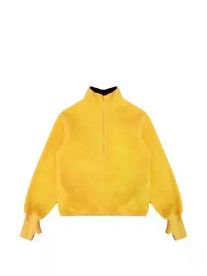 ENTIRE STUDIOS Fleece Half-zip Sweater