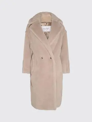 Max Mara Double Breasted Coat - Brown