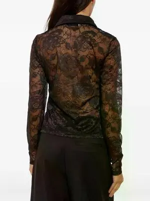 GESTUZ Gzleala Lace Long-sleeve Shirt