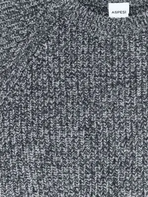 Aspesi Ribbed Crewneck Sweater - Grey