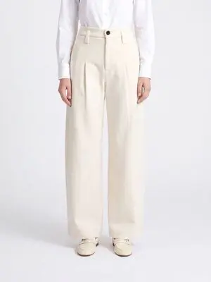 Brunello Cucinelli Pleated Wide Leg Trousers