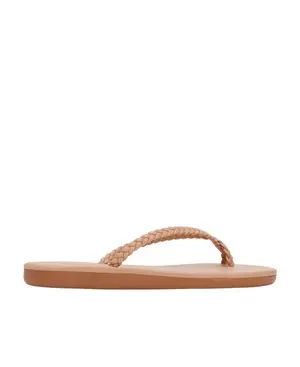 ANCIENT GREEK SANDALS Braided-strap Flip Flops