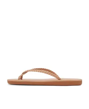 ANCIENT GREEK SANDALS Braided-strap Flip Flops