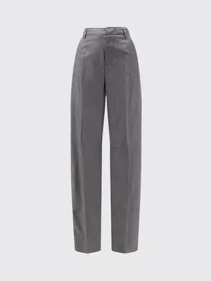 MAISON MARGIELA Wide Leg Virgin Wool Tailored Trousers