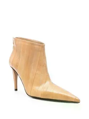 GIUSEPPE ZANOTTI Desire Pointed-toe Panelled Ankle Boots