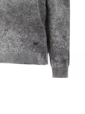 Emporio Armani Ribbed-knit Crew-neck Sweater
