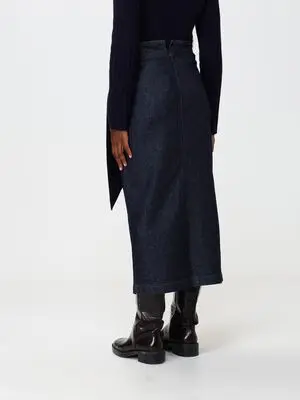 Emporio Armani Denim Wrap Skirt