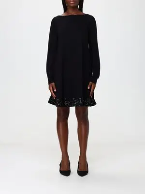 Emporio Armani Sequined Hem Dress