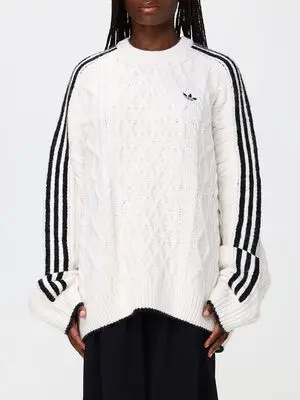 ADIDAS ORIGINALS Crewneck Cable Knit Sweater