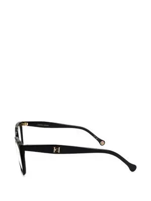 Carolina Herrera Tortoiseshell-effect Cat-eye Glasses