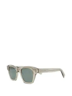 Saint Laurent Saint Laurent Eyewear Square-Frame Sunglasses Neutrals