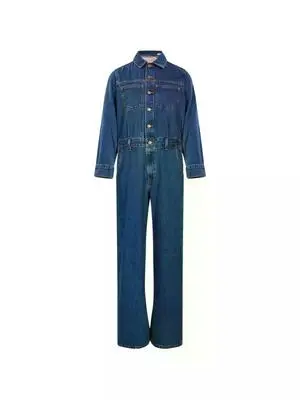 LEVI'S Heritage Button-up Denim Jumpsuit - Blue