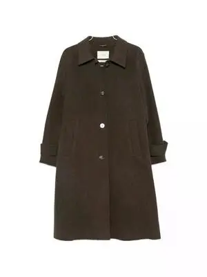VICOLO Button-fastening Martingale Coat - Green