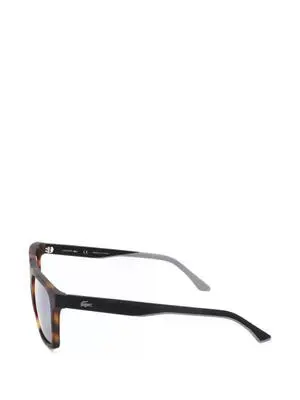 Lacoste Tortoiseshell-effect Rectangle-frame Sunglasses