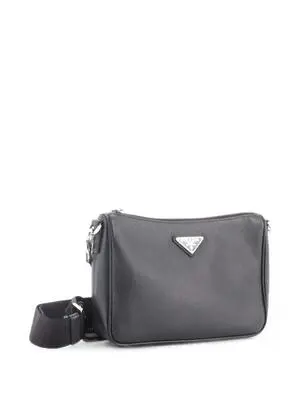 Prada Re-edition Zip Messenger Bag Saffiano Leather Small Crossbody Bag