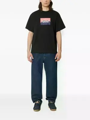 NANGA X Jerry Ukai Graphic-print T-shirt - Black