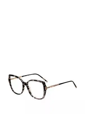 Chopard Geometric-frame Glasses - Grey