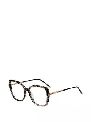 Chopard Geometric Frame Eyeglasses - Grey