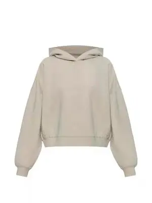 Nike Logo-print Cropped Hoodie
