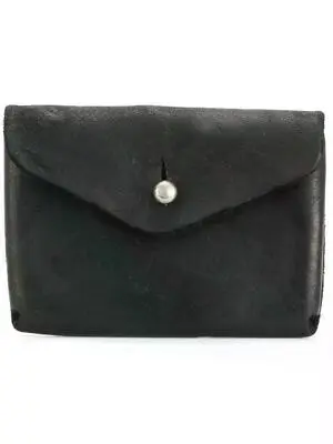 Guidi Envelope Coin Pouch - Black