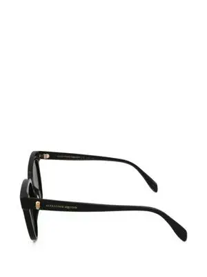 Alexander McQueen Skull-detail Cat-eye Sunglasses