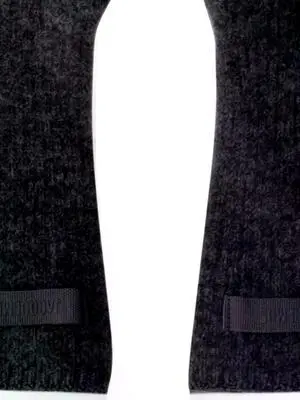 Jacquemus Knitted Gloves - Black