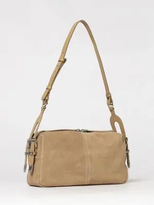 Pinko Suede Shoulder Bag - Brown