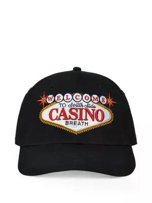 BREATH Embroidered Casino Cap - Black