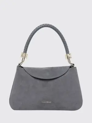 COCCINELLE Leather Shoulder Bag - Grey