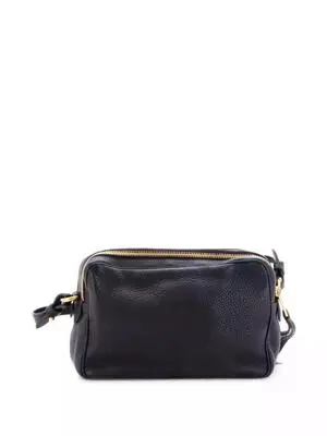 Prada Double Zip Camera Bag Vitello Daino Crossbody Bag
