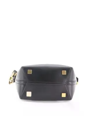 Saint Laurent Le 37 Leather Mini Bucket Bag - Black