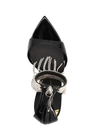 GIUSEPPE ZANOTTI Crystal Fringe Sandals