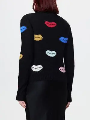 Fiorucci Knit Sweater With Lip Print