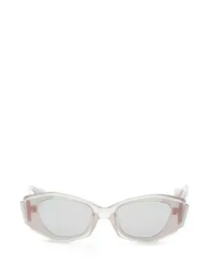 Dita Geometric Frame Sunglasses - Grey