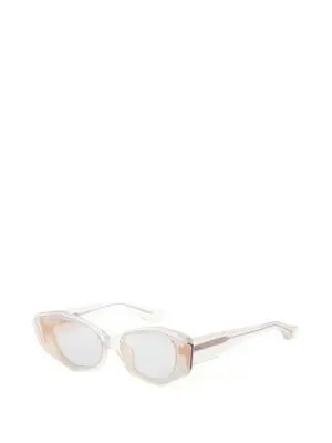 Dita Geometric Frame Sunglasses