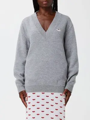 Fiorucci V-neck Pullover - Grey