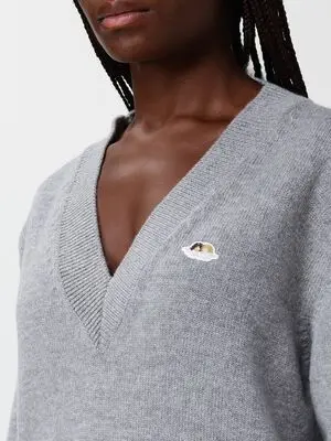 Fiorucci V-neck Pullover - Grey
