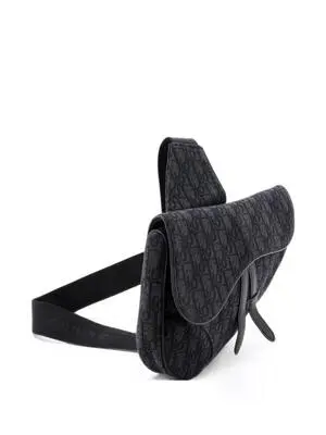 Dior Saddle Oblique Canvas Crossbody Bag